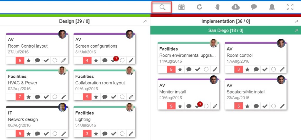Card View Filter - Leankor Customer Success